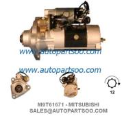China M9T61671 M9T67671 - MITSUBISHI Starter Motor 24V 5KW 12T MOTORES DE ARRANQUE for sale