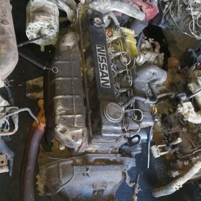 China Nissan Atlas FD42 FD46 FD46 Turbo Engine Assembly With 2WD Manual Gearbox for sale