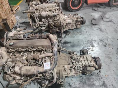 China Turbocharged 4HG1T Diesel Engine Assembly with All-aluminum Transmission for Isuzu Vehicles for sale