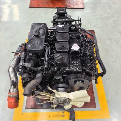 China 4BT 3.9L Mechanical Injection Diesel Motor + 6-Speed Gearbox Assembly For Light Truck for sale