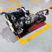 China QD80 Diesel Engine Assembly with 3.15L Displacement Turbo Intercooler for Euro3 & Euro4 Emission and Reinforced Cast Iron Cylinder Block for sale