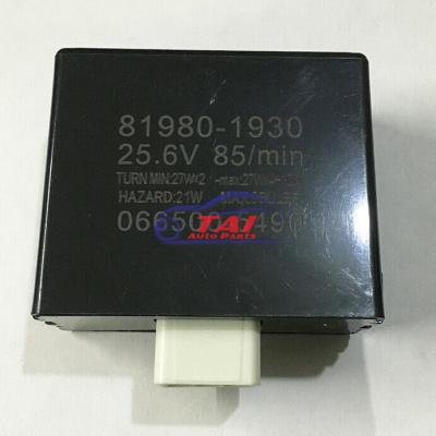 China Original New Flasher 81980-1930 S8198-01930 6pin 24v For Hino for sale