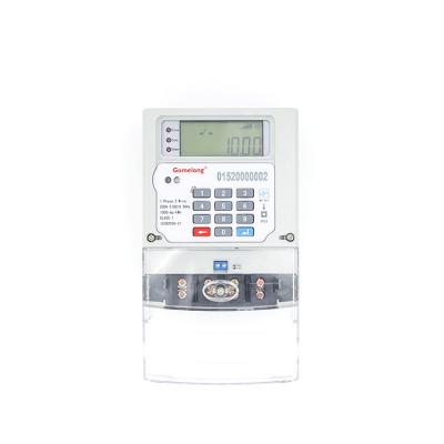 China 2022 New Single Phase STS Keypad  Smart Prepaid Electric Energy Meter for sale