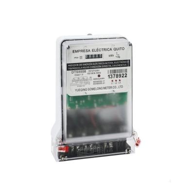 China Wholesale China Supplier  DTS5558 Three Phase Electric Mechanical Energy Meter 415V for sale