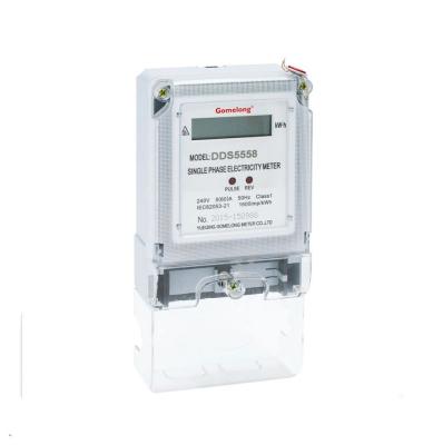 China Good material DDS5558 Dual source solar power meter RS485 for sale