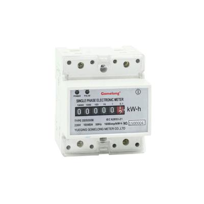 China Factory directly sales din rail and panel electricity energy meter for sale