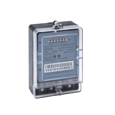 China DDS5558 Medidor De Energy Active Electrica Monofasico Ciclometrico Electronic Energy Meter for sale
