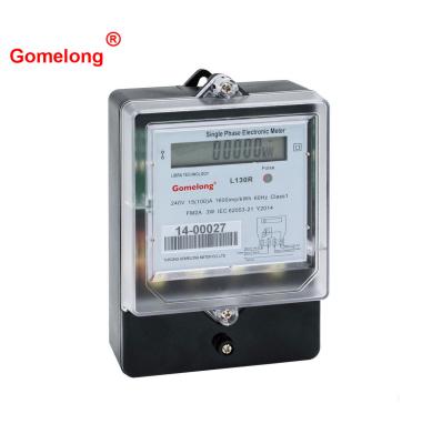 China Factory Direct Sale DDS5558 Single Phase Three Wire Analog Power Consumption Digital Electric Meter Reverse for sale