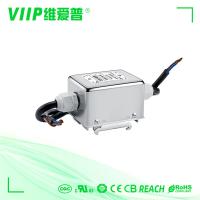 China Plug In DC EMI Filter 30A 60VDC Power Line Noise Filter with Metal Case for 150Khz-30Mhz Attenuation for sale