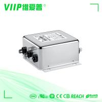 China Textile Equipment 440VAC 10A Three Phase RFI Filter CE ROHS UL 94V-0 for sale