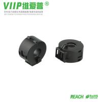China Cylindrical 15mm Snap On Ferrite Choke Noise Filter VGA Cable for sale