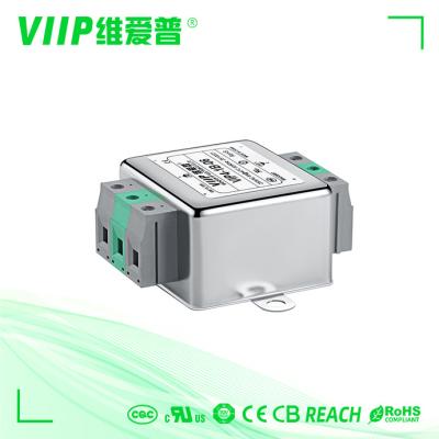 China 20A AC Single Phase EMI Filter For Energy Storage Systems / Charging Post for sale