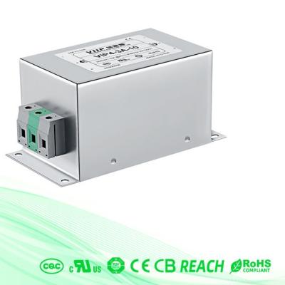 China 20A Screw Mount Inlet EMC Noise Filter Rated Voltage 115V / 250V for sale