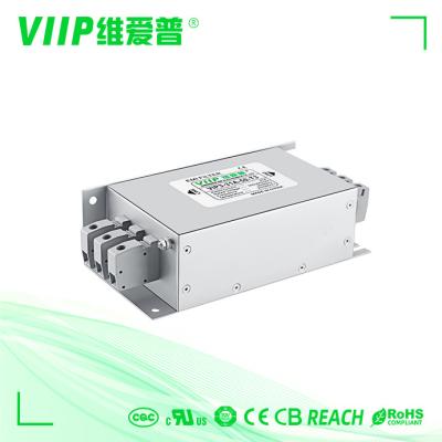 China 3 Wire TUV CE Approved 3 Phase EMI Filter For Power Management System for sale