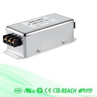 China EMI EMC Low Pass Power Line 3 Phase Filter 110 / 250VAC 100A for sale