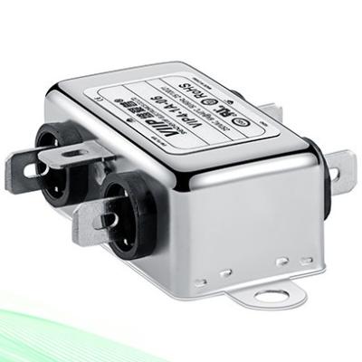 China 500VDC/100MOHM MIN Input Impedance Single Phase EMI Filter for Industrial Applications for sale