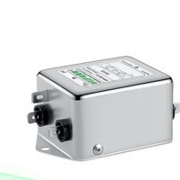 China 20-100dB Stopband Attenuation EMI Power Line Filter for AC Single Phase Applications for sale