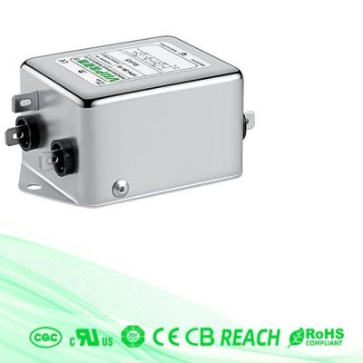 China 110V / 250V Low Frequency AC EMI Filter Terminal Block For Power Electronics for sale