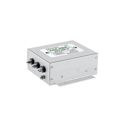 China 50/60Hz Operating Frequency Inline EMI Filter with 20-100dB Stopband Attenuation for for sale