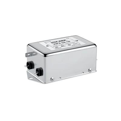 China Metal Case IEC EMI Filter with Temperature Range 25 / 085 / 21 and On Stock for for sale