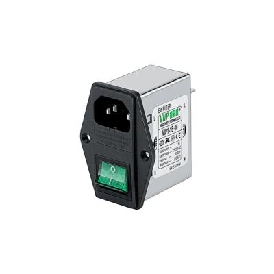 China inlet socket filter 50Ω Impedance EMI Suppression Filter  and CE, Rohs, TUV Certification for sale