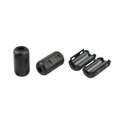 China Weiaipu Round Clip On Ferrite Core 100KHz 125 Degrees Operating Temperature Black Color for sale