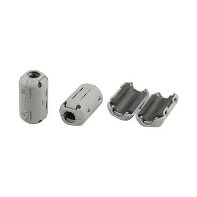 China Reusable 13mm Diameter Clip On Ferrite Core for Effective EMI RFI Filtering and Shielding for sale