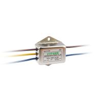 China Inline EMI Filter with 10A Current Rating Fast On Termination Style and 20-100dB Stopband Attenuation for sale