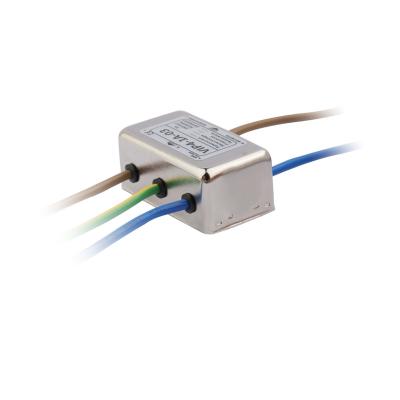 China Surface Mount Package Type AC EMI Filter with 20-100dB Stopband Attenuation and 50 Ω Input Impedance for sale