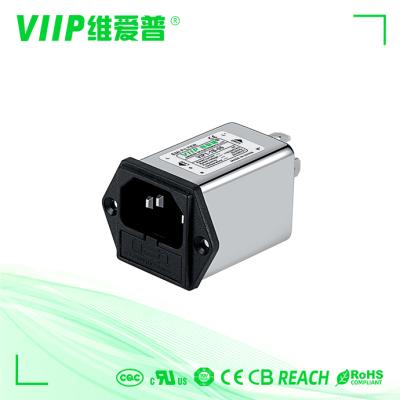 China Surface Mount EMI Suppression Filter with 10A Rated Current and Metal Case for Industrial Applications for sale