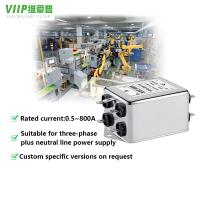 China 380V Input AC EMI Filter with 20A Rated Current and 440V Rated Voltage for Building Automation for sale
