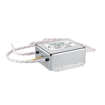 China VIIP Single Phase EMI Filter 230V 10A with 60dB-90dB Insertion Loss for European Stage Lighting and Theater Equipment for sale
