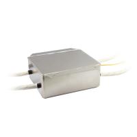 China 60VDC Rated Voltage DC EMI Filter with Metal Housing and 0.5mA Max Leakage Current for EMI Noise Suppression for sale