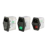 China Electronic Equipments IEC EMI Filter Temperature Range 25 085 21 Screw Terminal Termination Style Providing EMI Protection in Electronic Circuits for sale