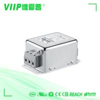 China Iron Housing Inverter EMI Filter with 250V AC / 440V AC Rating for 50/60Hz Applications for sale