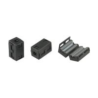 China Snap On Ferrite Choke with EMI RFI Noise Suppression Clip-On Design and NiZn Material for Enhanced Signal Integrity for sale