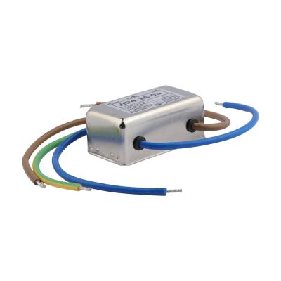 China Temperature Range -20 to 80 OC EMI Interference Suppression Filter EMI Single Filter for Industrial Electronic Equipment Noise Reduction for sale