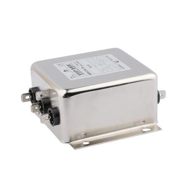 China Temperature Range -20 to 80 Degrees Celsius EMC EMI Filter Power Line Filters Featuring Leakage Current Maximum 0.5 Milliampere for Signal Noise Filtering for sale