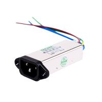 China EMI Single Filter EMC EMI Filter Metal Case Operating Temperature Minus 25 Celsius To Plus 85 Celsius Ensuring EMI Noise Filtering for sale