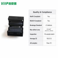 China V18031 Ferrite Choke with EMI RFI Noise Suppression Clip-On Design and NiZn Material for Enhanced Signal Integrity for sale
