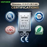 China VIP1‑1A‑06 (B011X1222) EMI Power Line Interference Suppressor 41.9×21×28.5mm for IT Telecom Medical Instruments Test‑Measurement Household Plug‑in Electronic Devices for sale