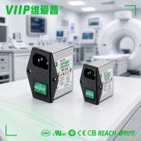 China High Attenuation EMI Power Filter 6A 250VAC Single Phase Power Noise Suppressor with CQC UL TUV CE RoHS REACH Certifications for sale