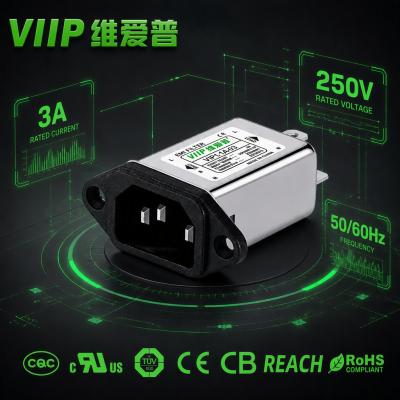 China VIP1-1A-03 (10328) IEC Receptacle High Frequency Interference Eliminator Single Phase Signal Stabilizer For Lab Equipment & Detection Apparatus for sale