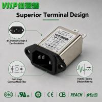 China VIP1-1A-03 (10328) IEC Jack Electromagnetic Interference Absorber Single Circuit Voltage Purifier For Home Appliance & Calibration Equipment for sale