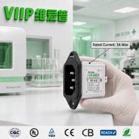 China VIP1-1A-03 (10328) Standard IEC Socket Electromagnetic Disturbance Damping Module Single Phase Power Signal Cleaner For Domestic Electronics & Laboratory Measuring Device for sale