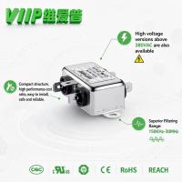 China VIP4-1A-06(10243) Integrated IEC Inlet Electromagnetic Interference Suppressor Single Line Power Harmonic Filter for sale