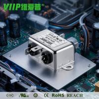 China VIP4-1A-06(10243) Compact Plug-and-Play Power EMI Filter Wide Temperature Anti-Interference Module For Home Appliances Tester for sale