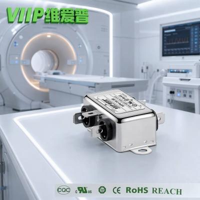 China VIP4-1A-06(10243) Compact Plug-and-Play Power EMI Filter Wide Temperature Anti-Interference Module For Home Appliances Tester for sale