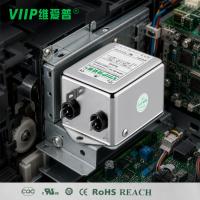 China VIP4-2B-10(B042Q0551) Single-Phase Power EMI Filter, EMC Anti-Interference Component for Industrial, Medical Equipment to Suppress Conducted Power Noise with Stable Low Leakage Current Performance for sale