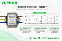 China VIIP VIP4-1A-03 3A Ultra Low Leakage 115/250VAC Single Phase EMI Power Line Filter for Medical Equipment for sale